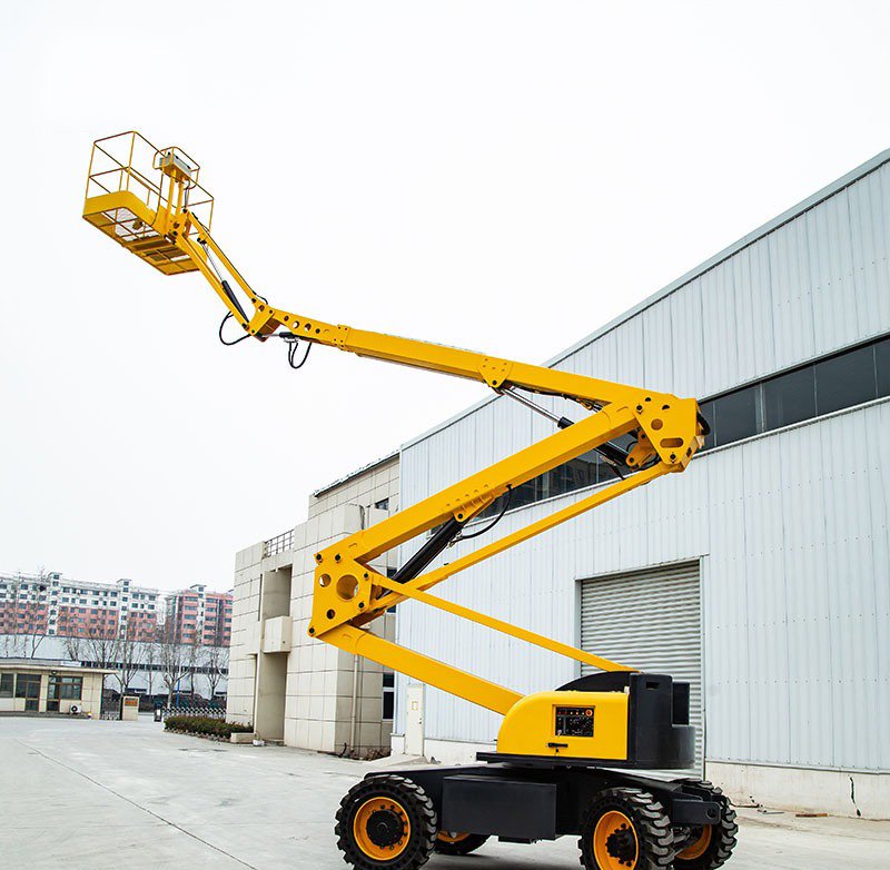 Qiuerte Fully Self-Propelled Articulated Boom Lift | 12m-28m Hydraulic ...